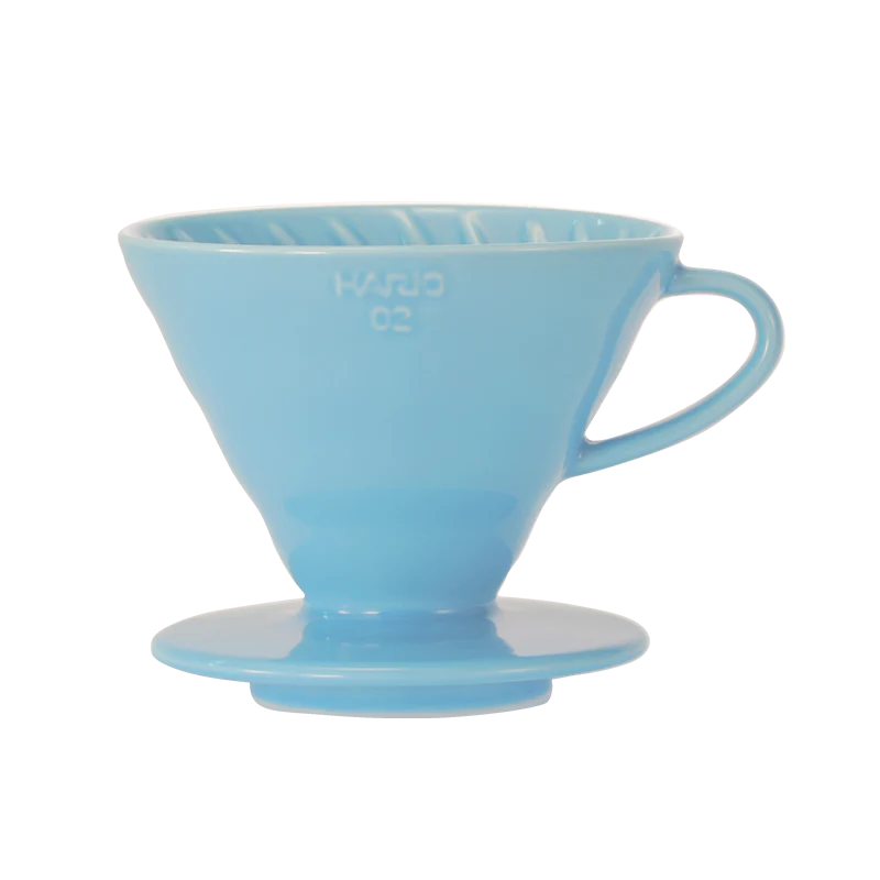 HARIO V60 Ceramic Coffee Dripper Blue 02 – Bunni Coffee
